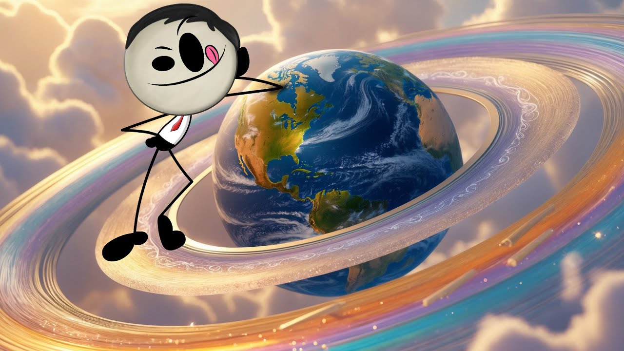 What if Earth had Saturn’s Rings? | #aumsum #kids #education #science ...