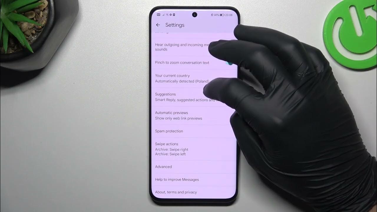 How To Activate Text Messages Delivery Report In Honor 90 Sms Delivery Report Youtube