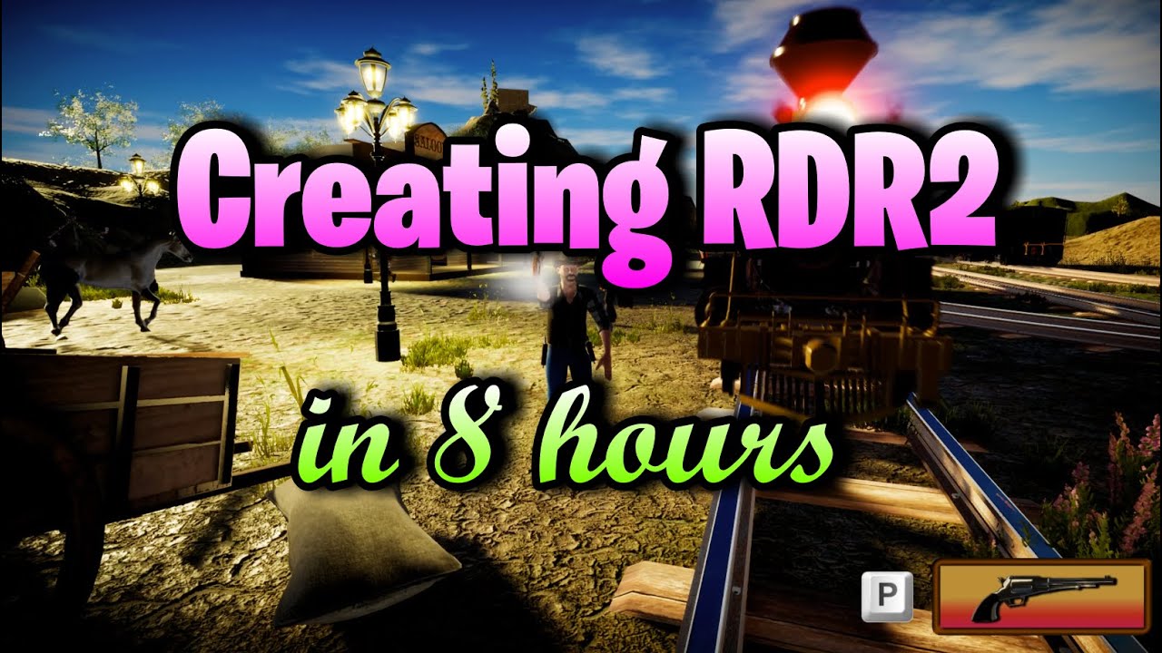 I created RDR2 in 8 hours! - YouTube