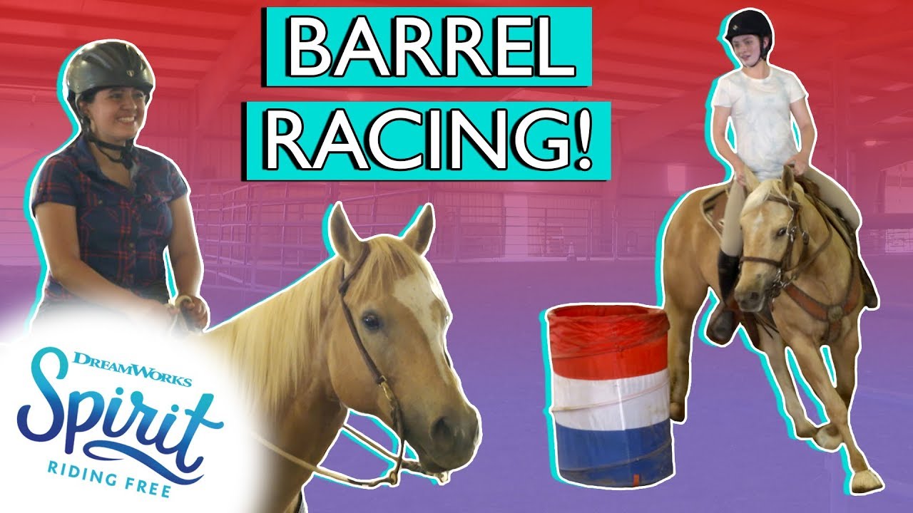 All About Barrel Racing! | THAT'S THE SPIRIT - YouTube