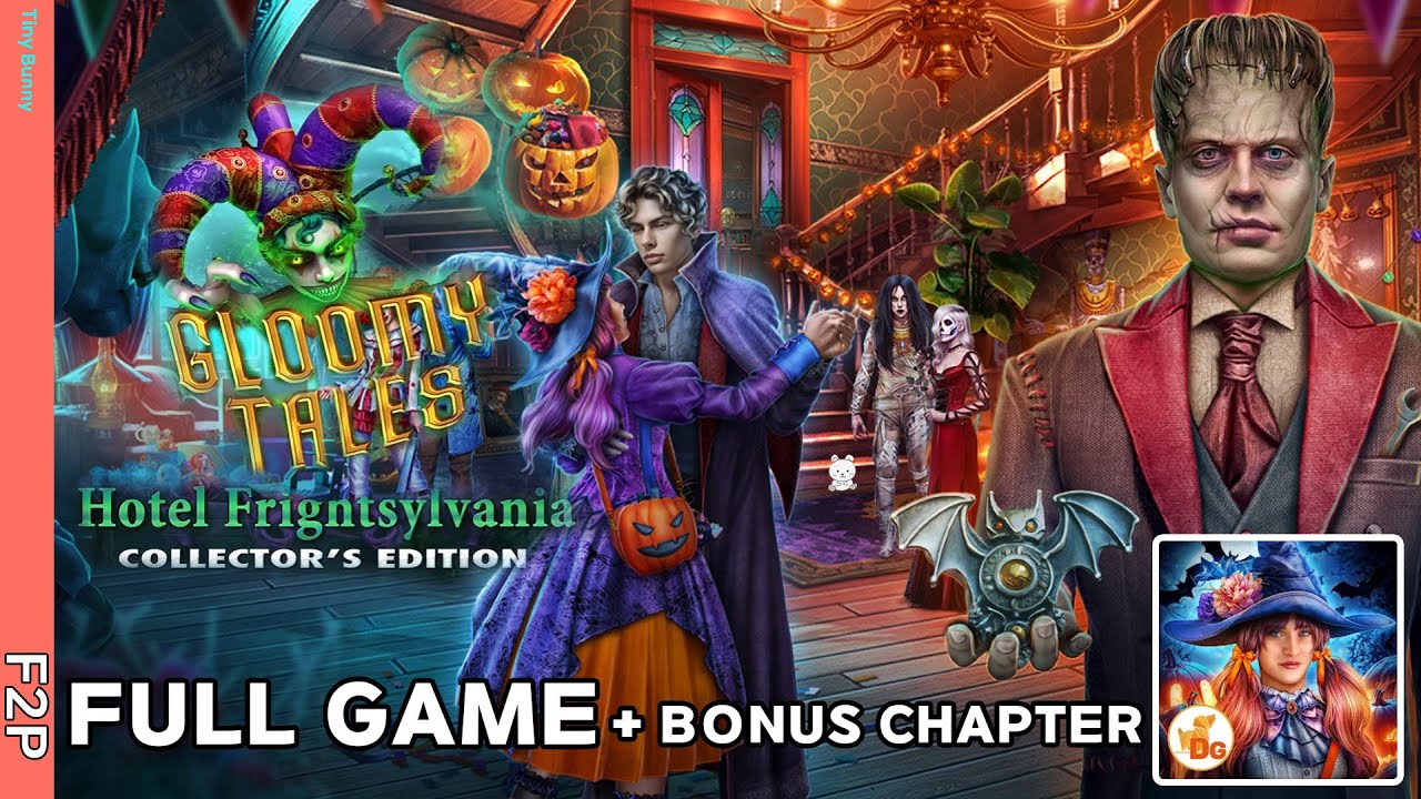 Gloomy Tales 3 Halloween Hotel Frightsylvania Full Walkthrough - YouTube