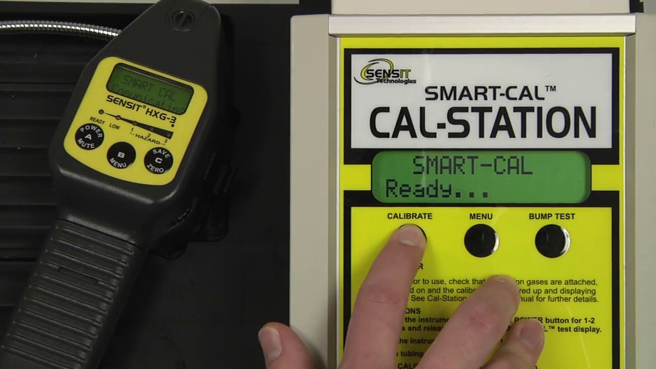 How to Perform a Calibration using the Sensit SMART-CAL Calibration ...