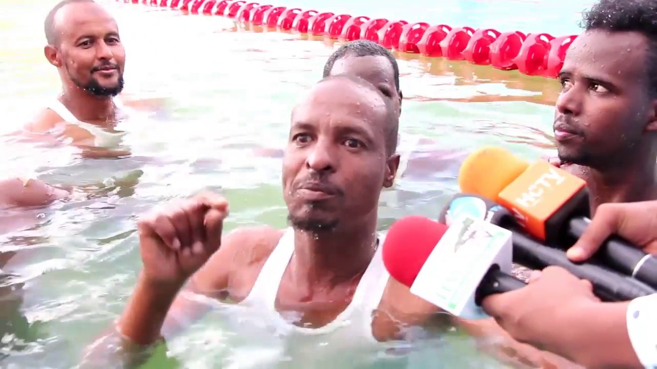 First Swimming Pool in Somaliland WOW - YouTube