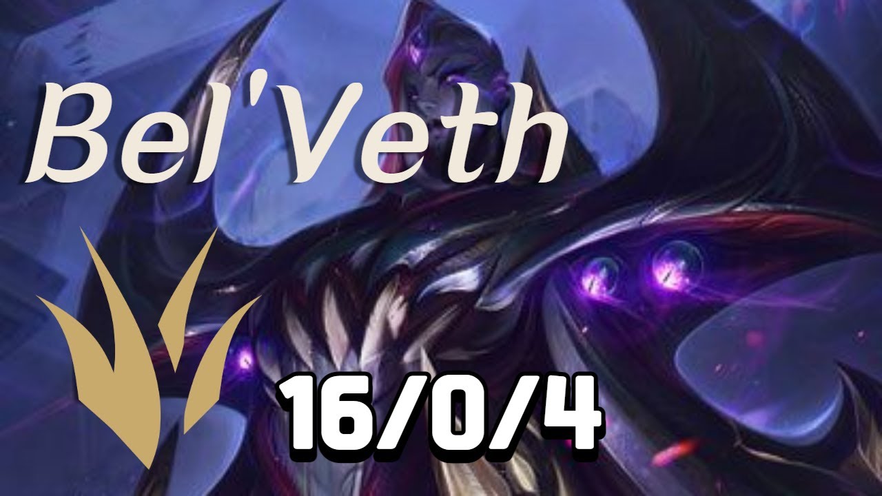 BelVeth vs Vi Jungle Rank KR Challenger Patch 12.16 - YouTube