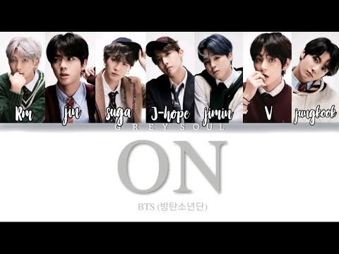 BTS (방탄소년단) - ON | Kolay Okunuş