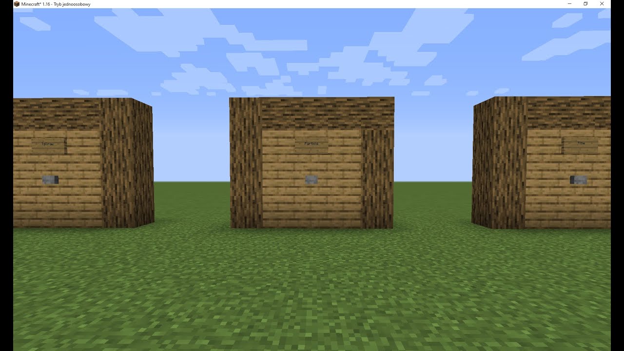 TOP 3 KOMENDY MINECRAFT KTÓRE SIĘ PRZYDADZĄ - YouTube
