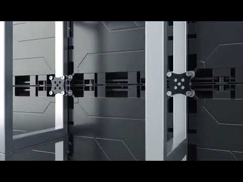 480x480 hub cabinets for LED display P1.875 P2.5 - YouTube