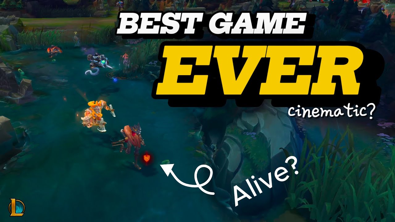 BEST GAME EVER (League of Legends) - YouTube
