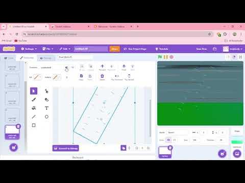 Scratch Tutorial | How To Create Rain Effect In Scratch - YouTube