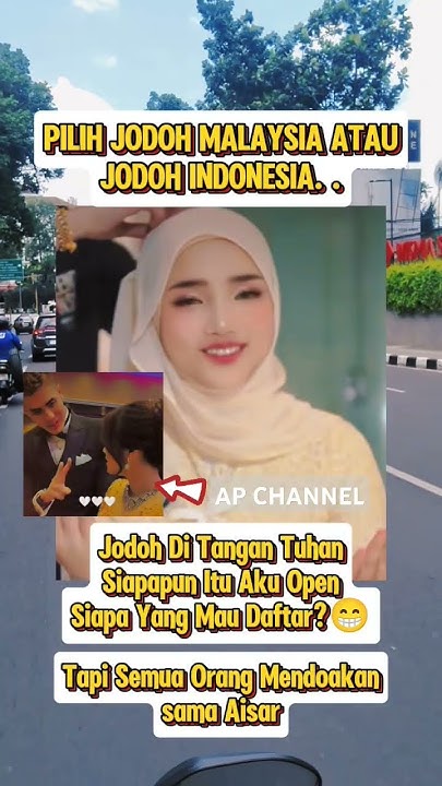 Jodoh Di Tangan Tuhan,Siapapun Itu Aku Open #fuji #aisarkhaled #shortsviral - YouTube
