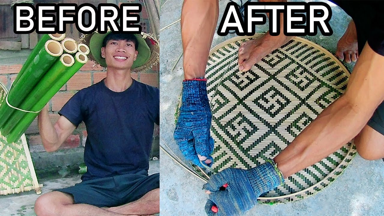 DIY turns bamboo wood into a Luxury & useful product 丨Bamboo ...