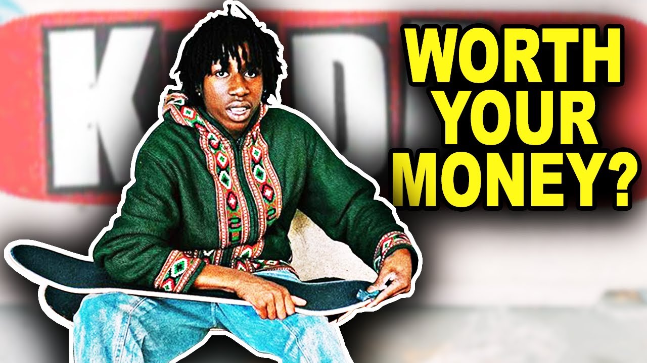 TRYING KADER SYLLA'S SKATEBOARD! (review) - YouTube