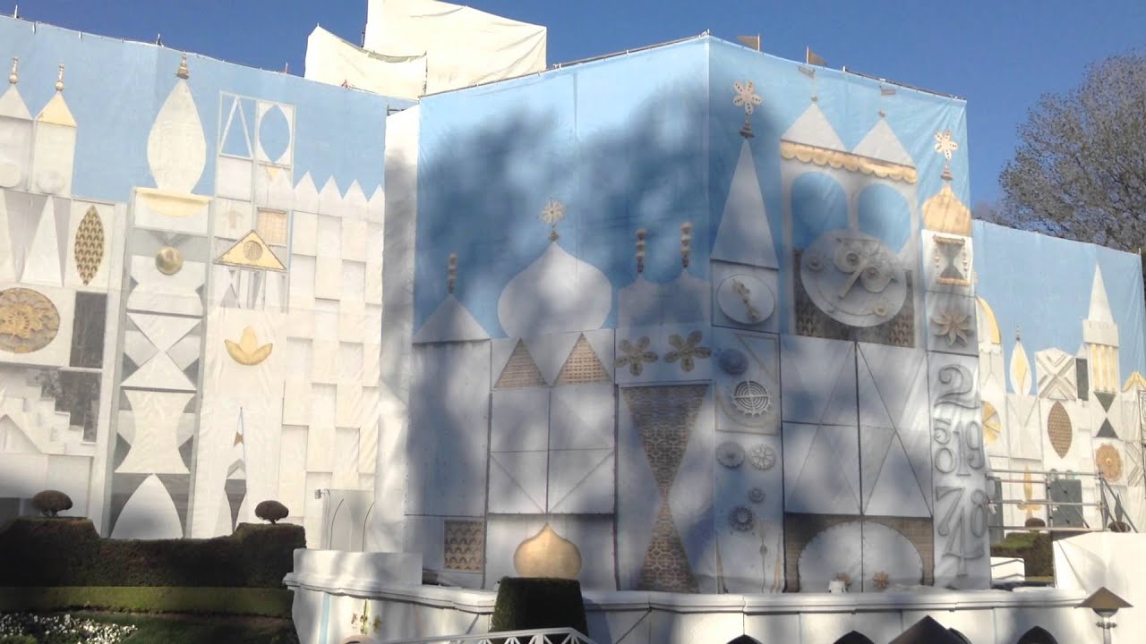 Disneyland It's a Small World Facade February 9, 2015 - YouTube