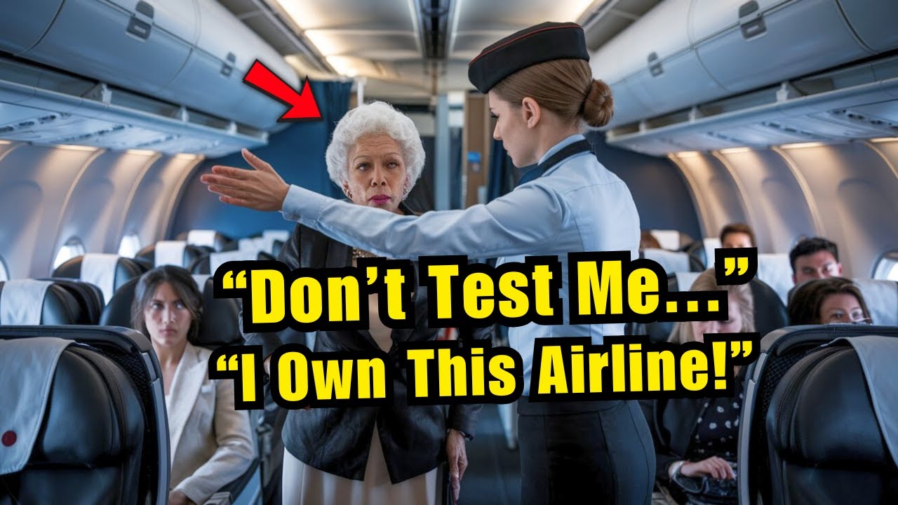 Elderly Woman Denied Entry to First Class by an Angry Attendant, Then ...