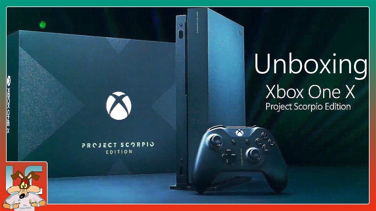 Unboxing Xbox One X "Project Scorpio" Edition! - YouTube