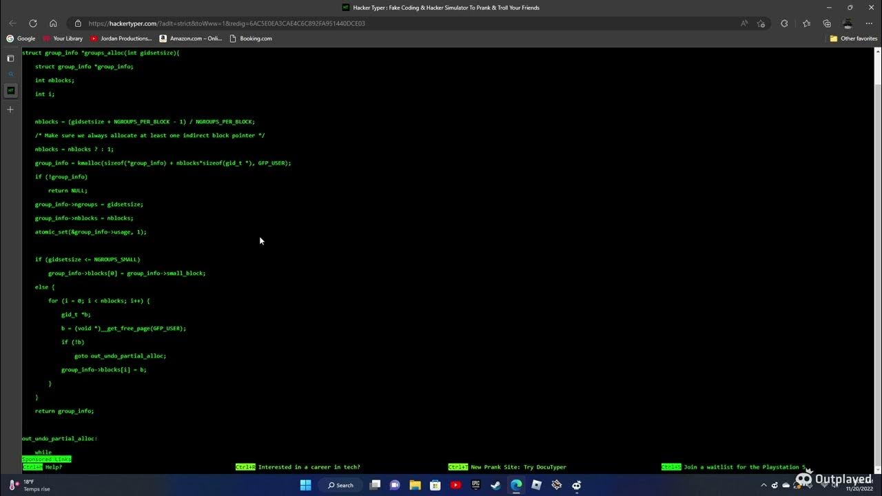 If I Was A Hacker (Hacker Typer) - YouTube