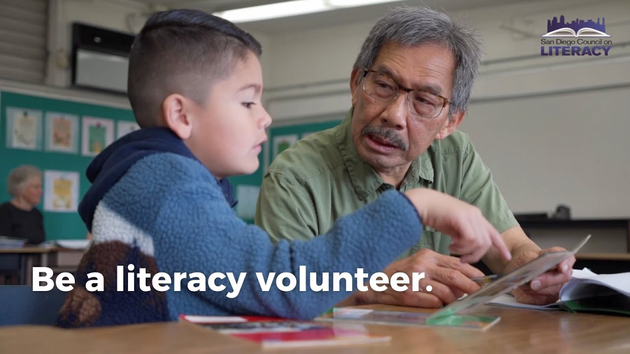 Be a Literacy Volunteer | San Diego Council on Literacy - YouTube