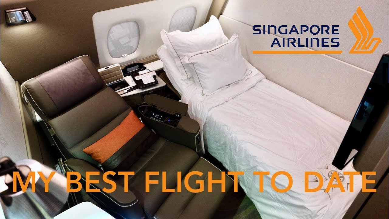 Singapore Airlines A380 New Suites | SQ861 Hong Kong to Singapore - YouTube