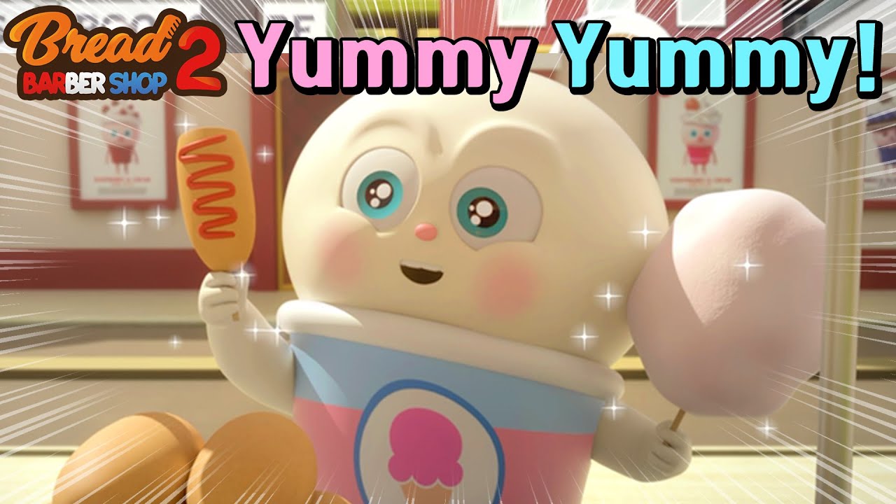 BreadBarbershop | Yummy Yummy! | english/animation/dessert/cartoon ...