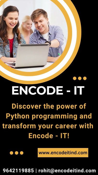 Why just browse the web when you can build it? 🌐 Master Python with Encode IT and change the ...