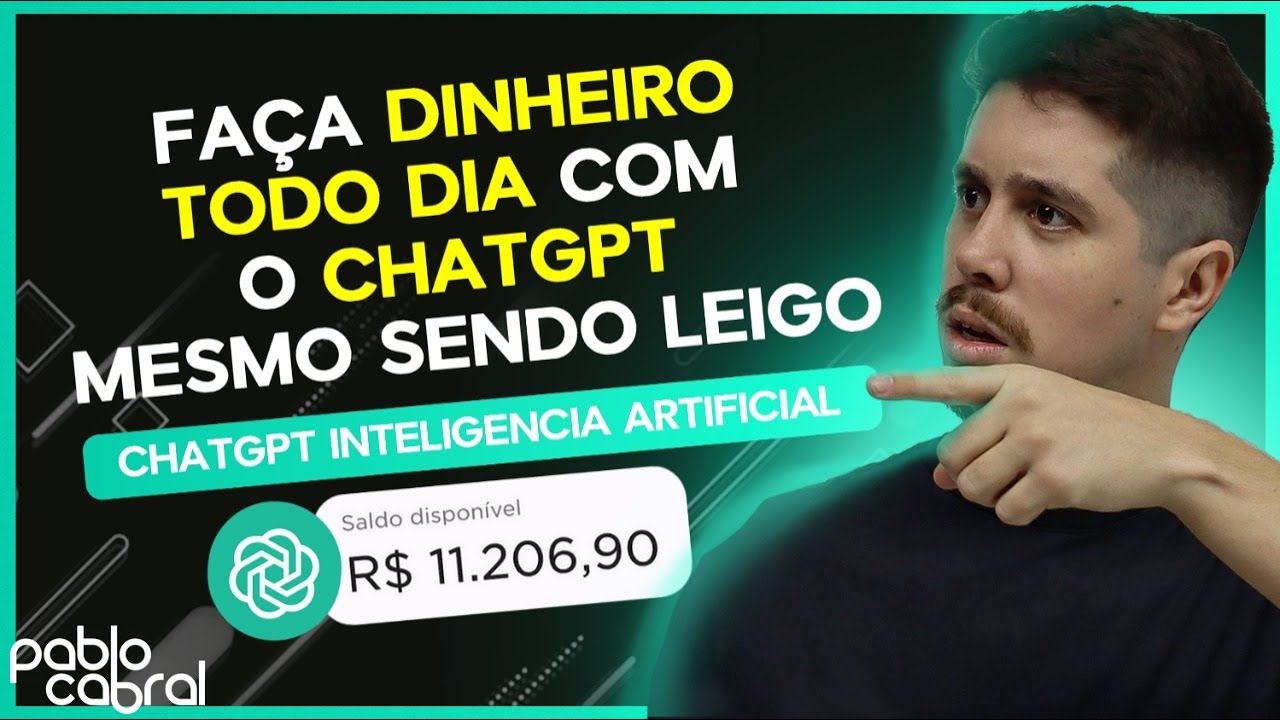 Comece Hoje Mesmo A Fazer Dinheiro Com Chatgpt Como Ganhar Dinheiro