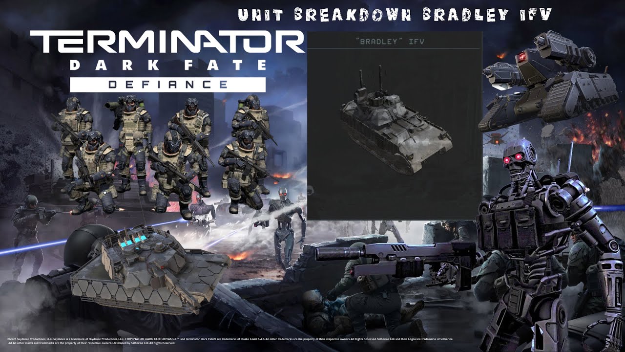 Terminator: Dark Fate - Defiance Bradley IFV Break Down - YouTube