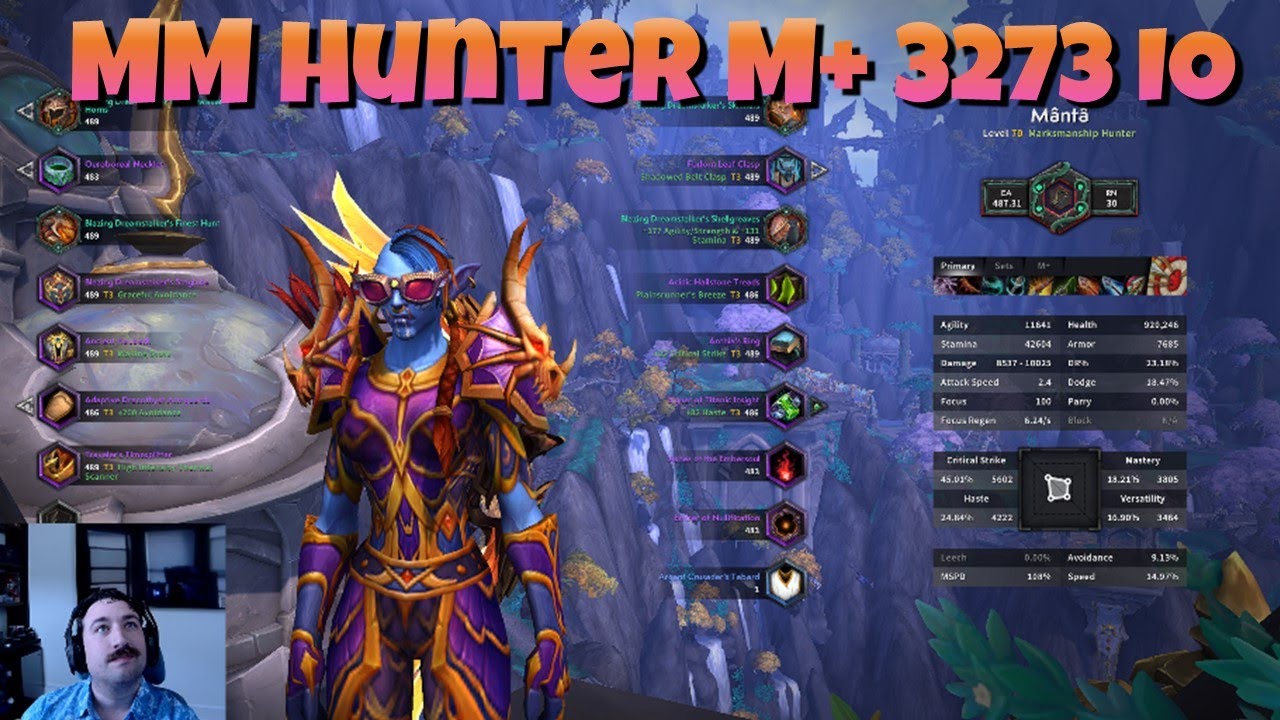 MM Hunter M+ (Top 75) l 10.2.5 Dragonflight - YouTube