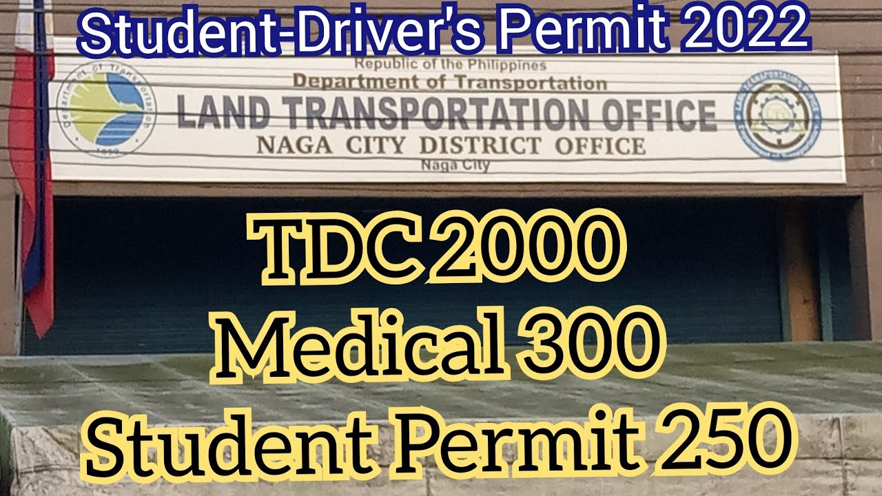 Paano kumuha ng student driver's license 2022 | LTO new update magkano ...