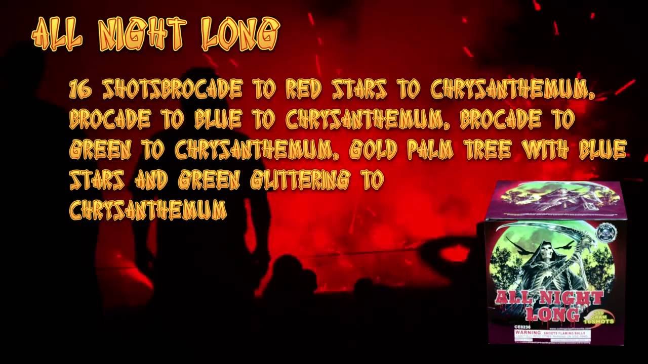 All Night Long fireworks demo - YouTube