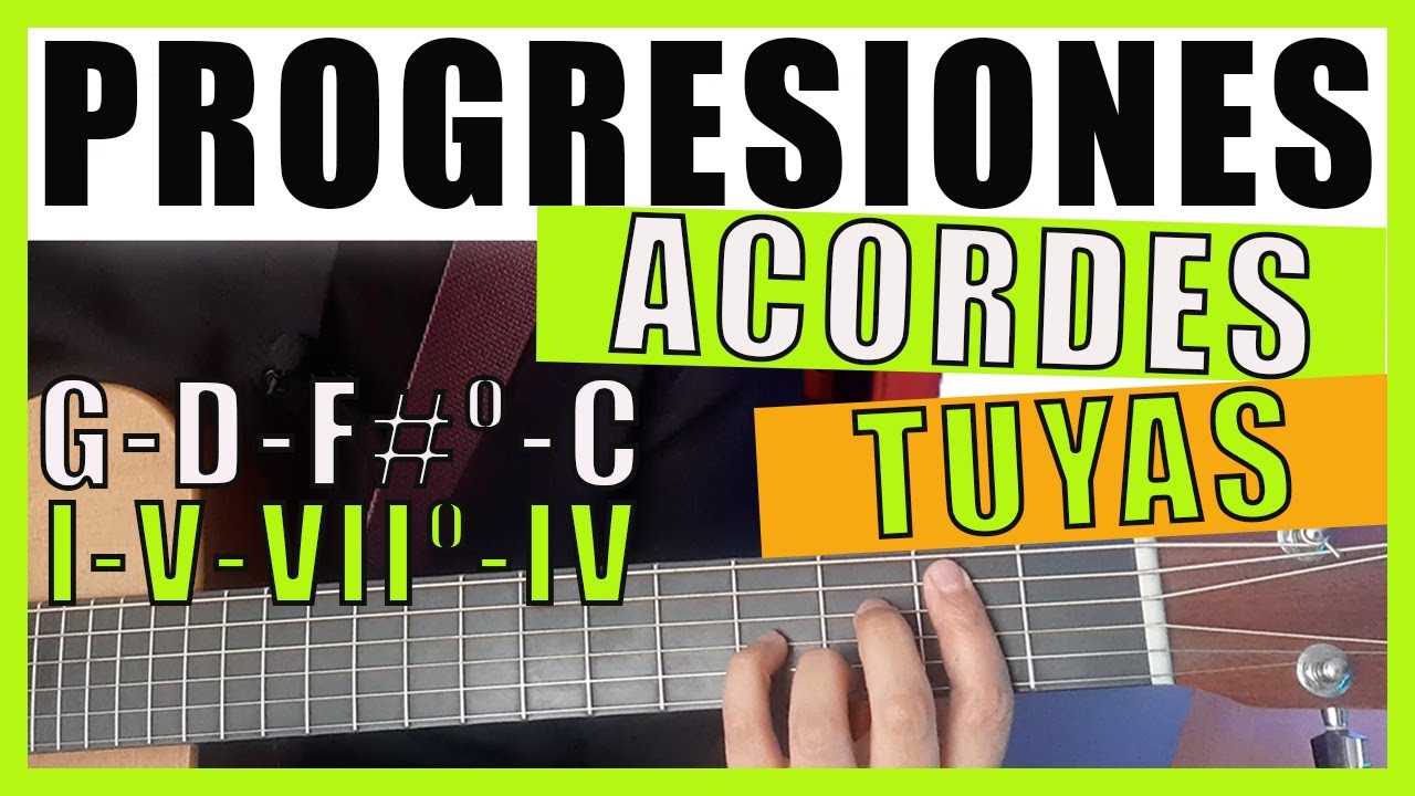 COMO COMPONER PROGRESIONES DE ACORDES // FORMA UNICA ⛔ - YouTube