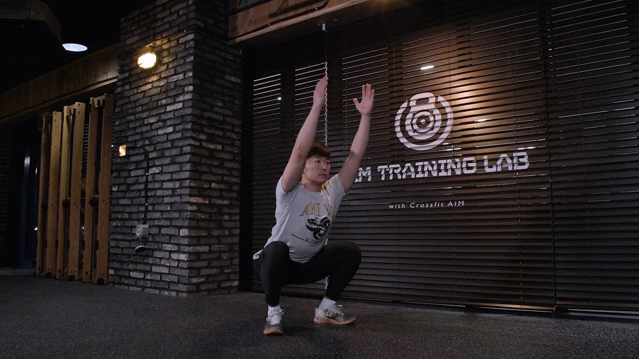 190524 Crossfit Workout of Day! AIR SQUAT REVERSE LADDER! 쉽다고 얕보면 걷지도 ...