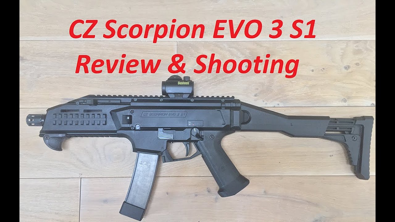 CZ Scorpion EVO 3 S1 - Review & PCC Competition Shooting - YouTube