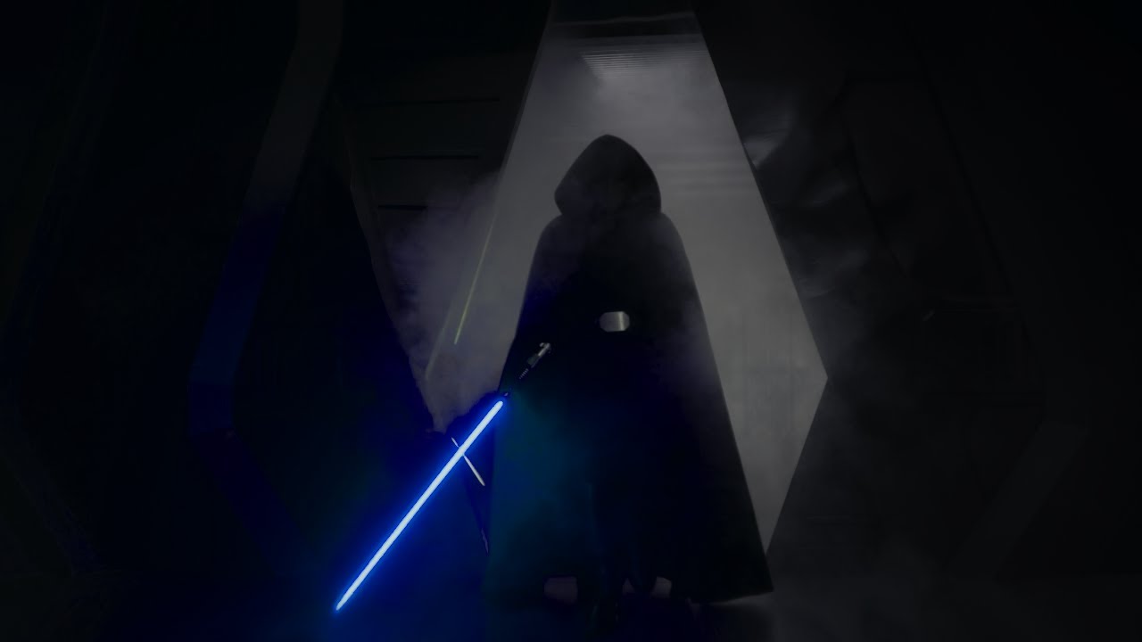 Luke Skywalker Blue Lightsaber