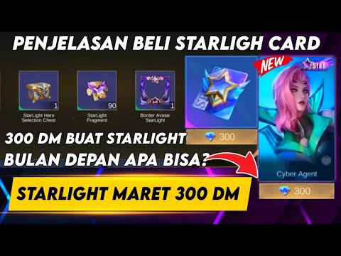 PENJELASAN STARLIGHT CARD 300 DIAMOND BUAT BELI STARLIGHT BULAN DEPAN ...