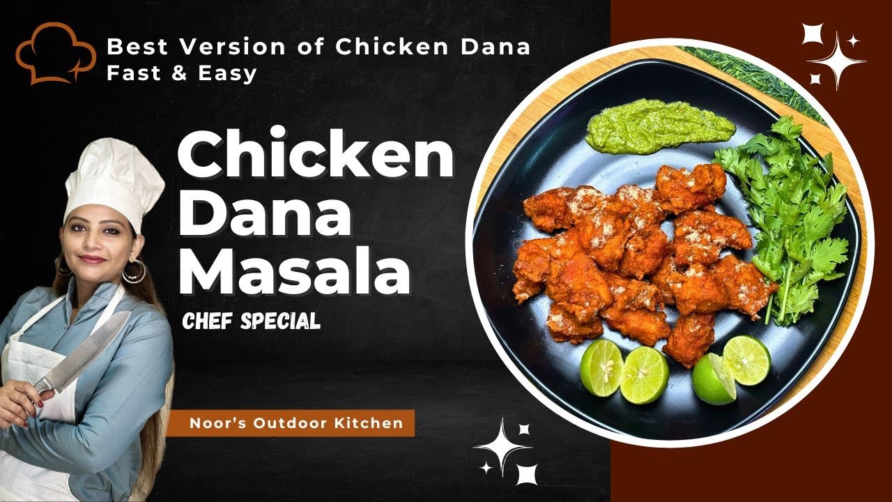 Chicken Dana Masala Recipe | Dry Chicken | Chef Special | - YouTube