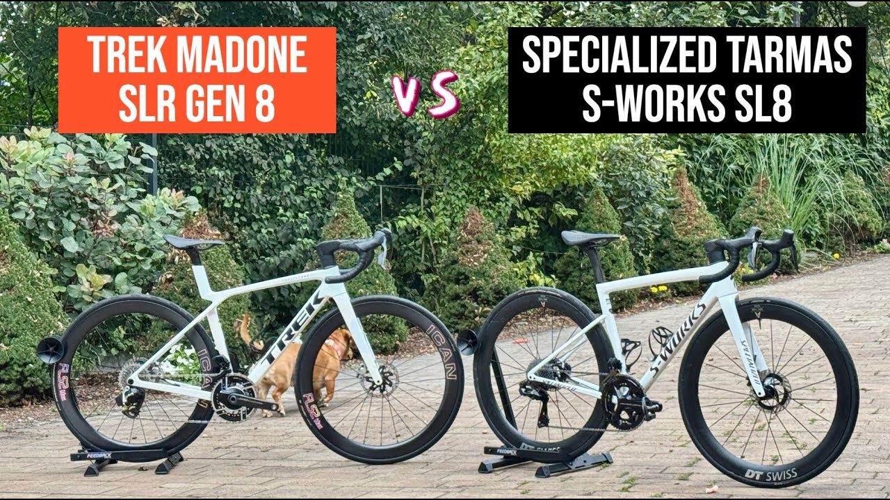 Specialized Tarmac S-works vs Trek Madone SLR gen8. Pojedynek szos z ...