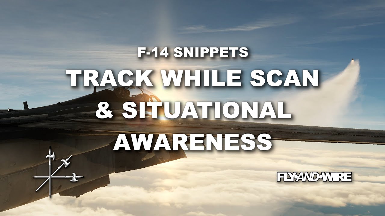 DCS F-14 Snippets: Track While Scan & Situational Awareness - YouTube