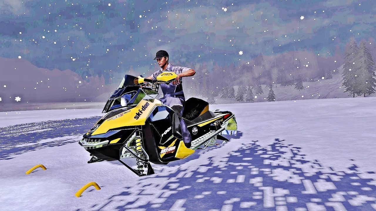 Farming simulator 2017 - Snow mod, winter - Seasons - YouTube