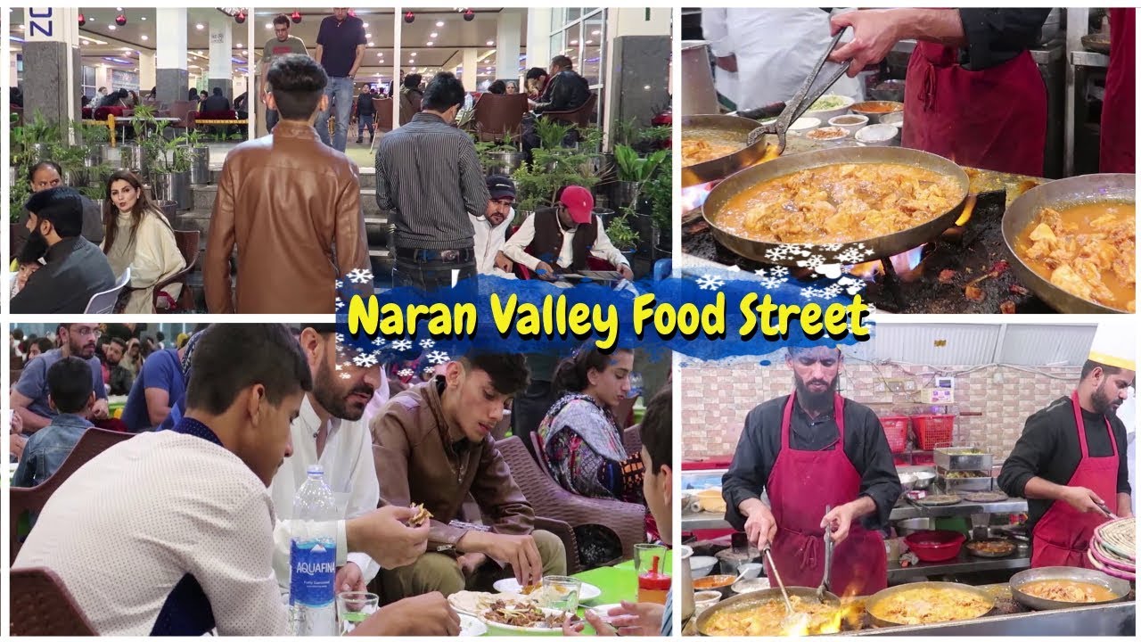 Naran Food Street | Naran Kaghan Valley Pakistan - YouTube