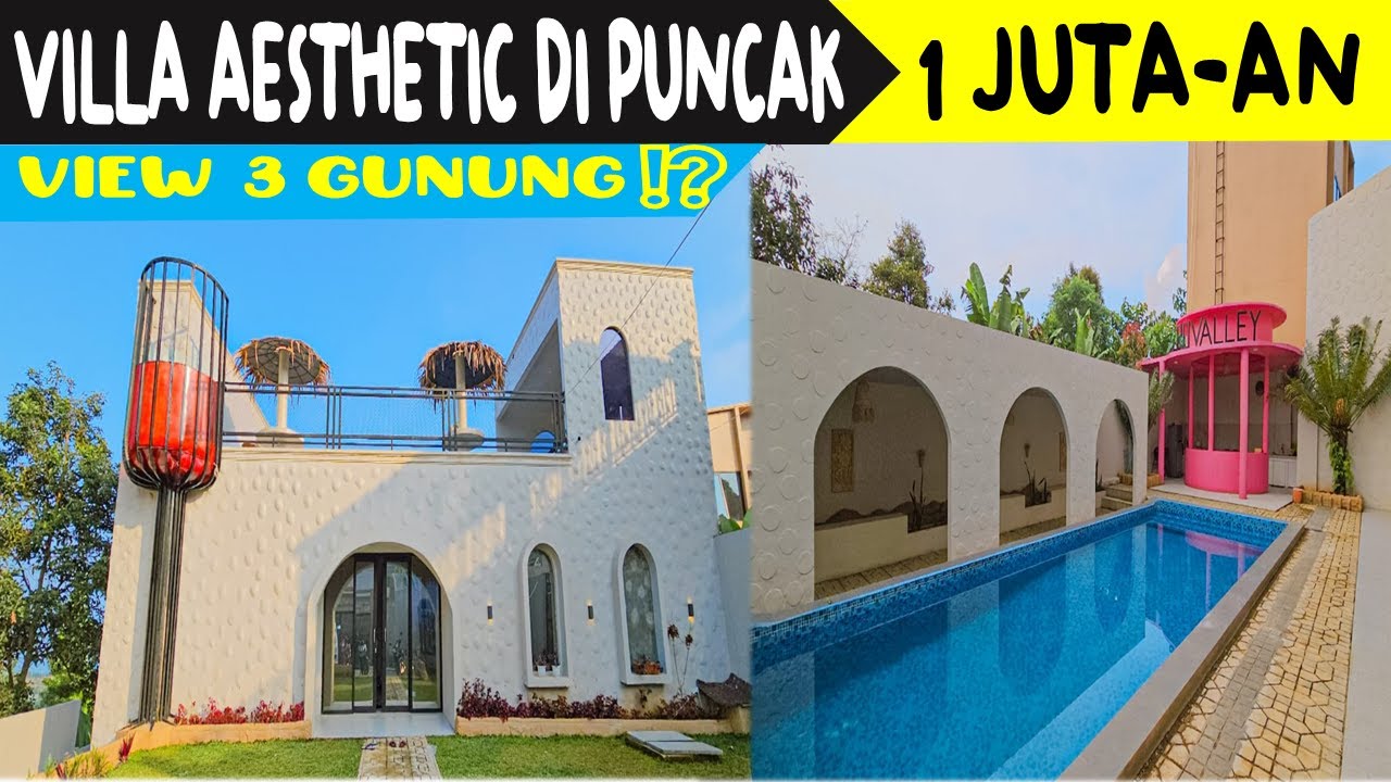 VILLA ROVALLEY PUNCAK II VILLA ESTETIK DI PUNCAK II VILLA VIEW 3 GUNUNG ...
