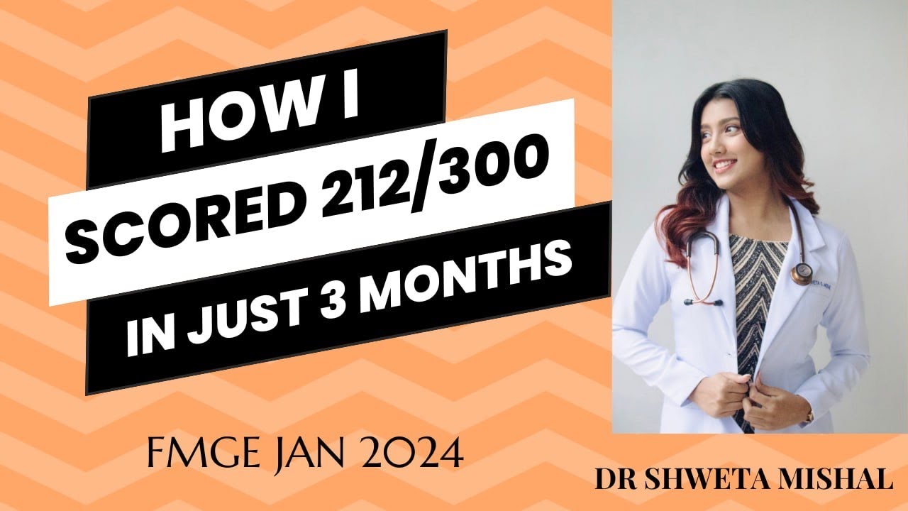 How to crack FMGE in the 1st attempt in 3 months | ft.Dr Shweta Mishal ...