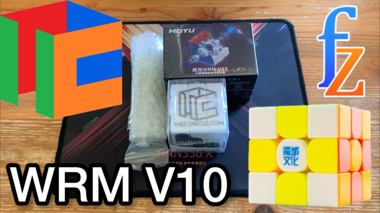 MoYu WeiLong WRM V10, FZ-Glide, Phil Yu x Tingman Music Cube Unboxing ...