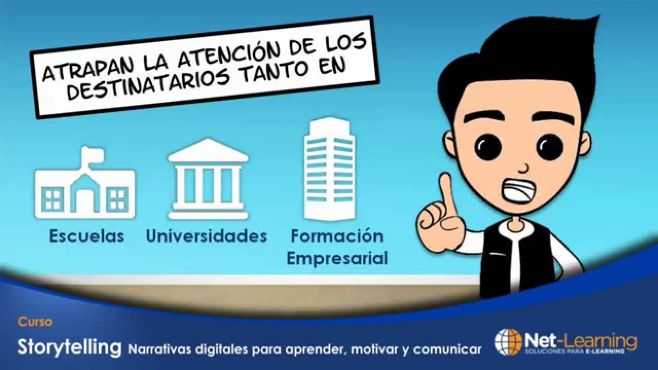 Storytelling: narrativas digitales para aprender y motivar - YouTube
