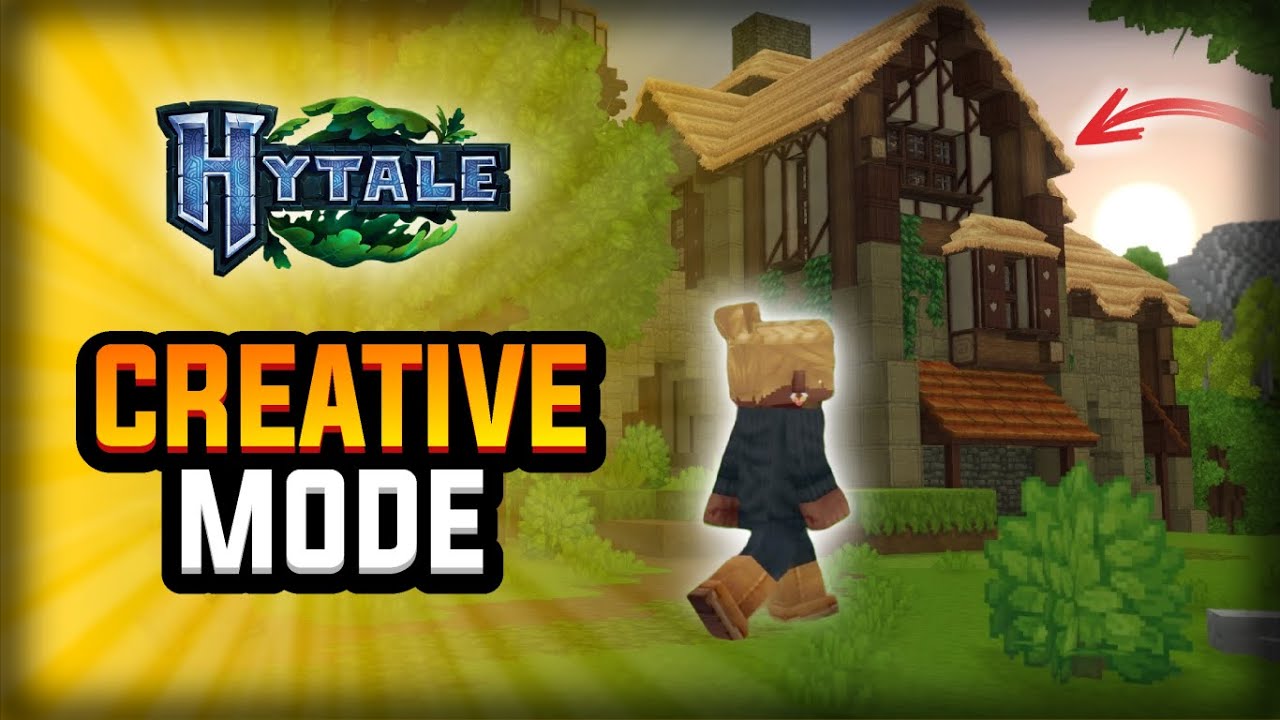Hytale's creative mode! - YouTube