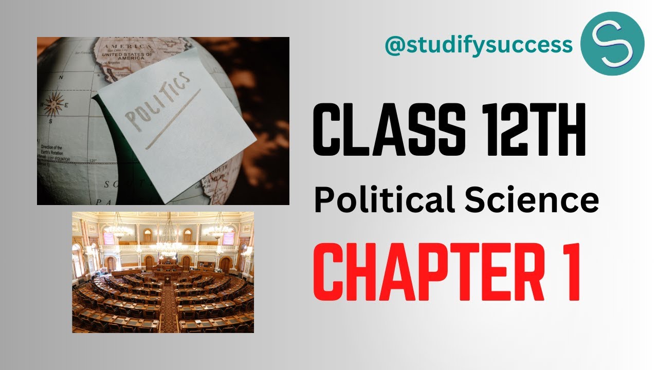 class 12 Political Science Chapter 1📚 #studifysuccess #boardexam #cbse ...