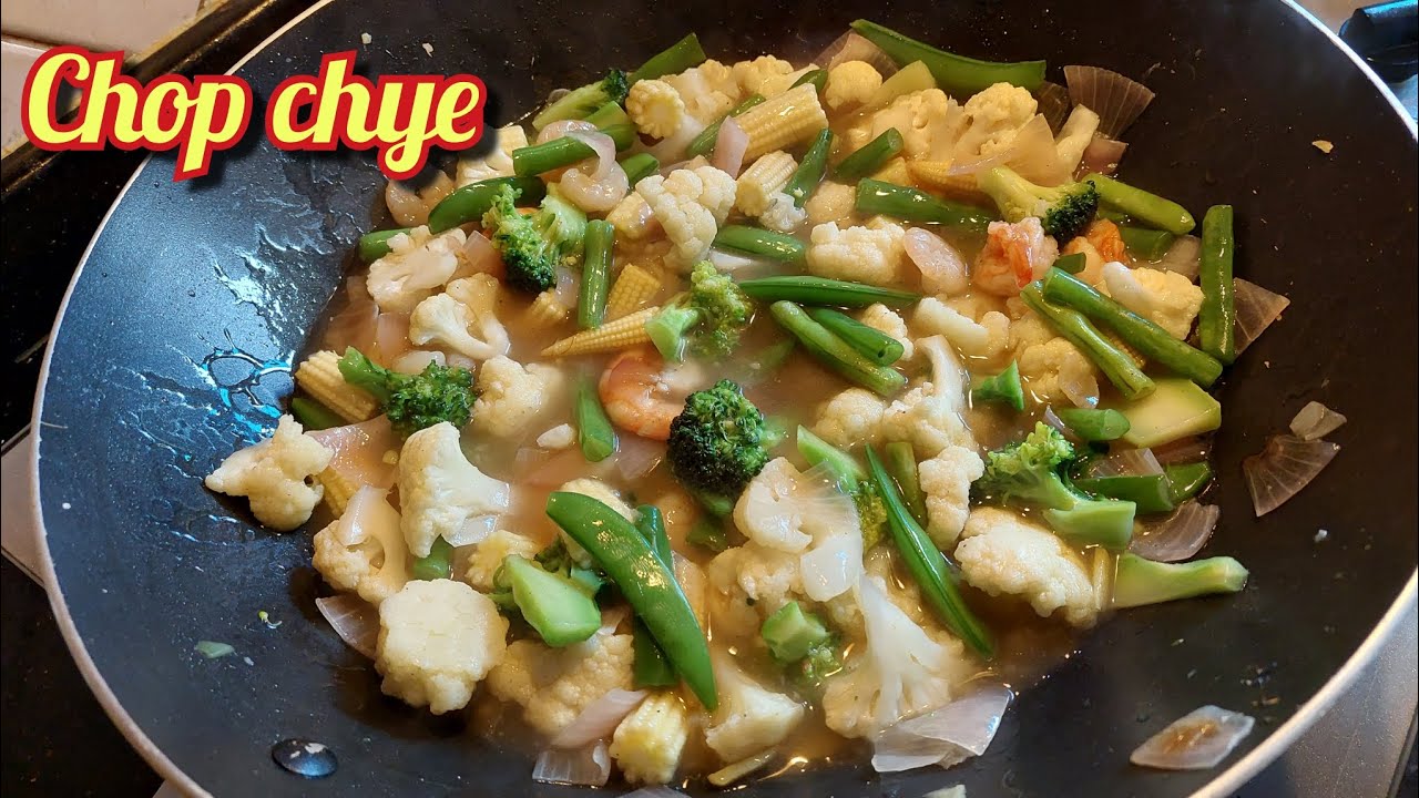 Chop Chye recipe / Easy method Stir fry mixed vegetables 😋 / Super Easy ...