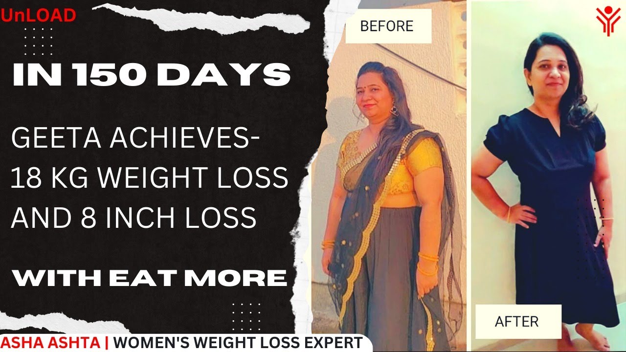 How she Reduce 18kg Weight and 8 inch loss from Tummy in 5 Months by ...