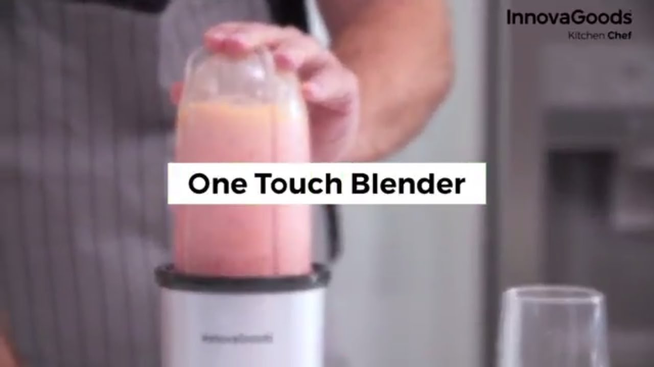InnovaGoods Kitchen Chef One Touch Mixer Blender with Recipe Book - YouTube
