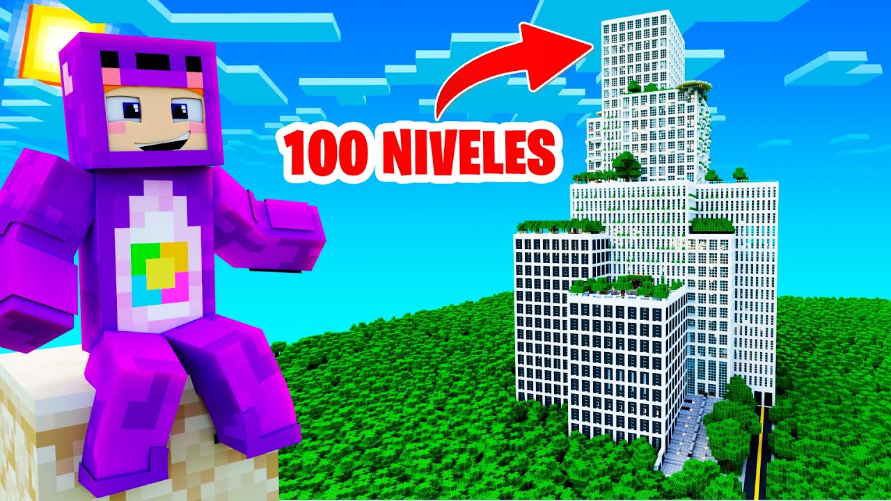 COMPLETE 100 HABITACIONES en el HOTEL INDIGO de MINECRAFT - YouTube