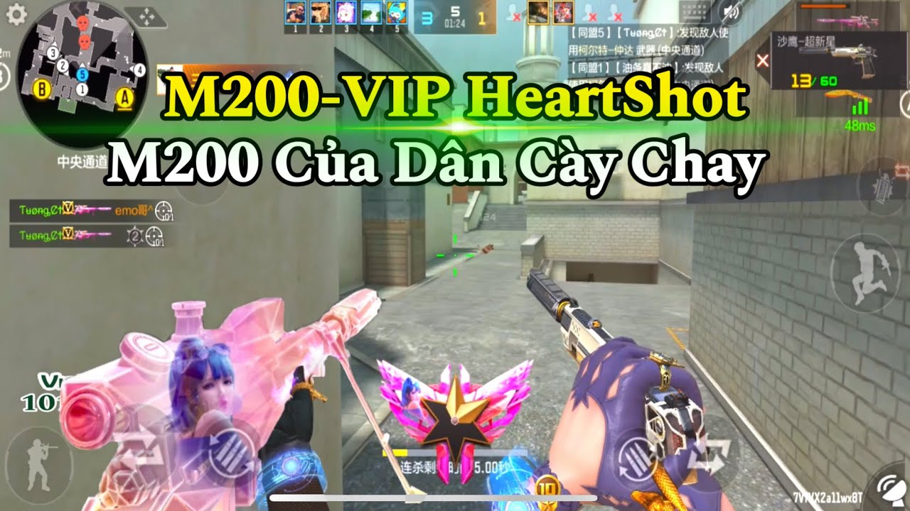 CF Mobile | M200-VIP Heartshot Sniper Đổi Màu Dành Cho Dân Cày Chay | Tường CT - YouTube